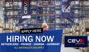CEVA Logistics Hiring For Netherland, France, Canada & More